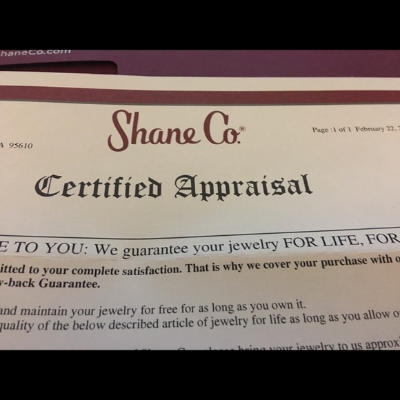 Shane Company | Jewelry | Salmon Sapphire Diamond Wedding Set | Poshmark